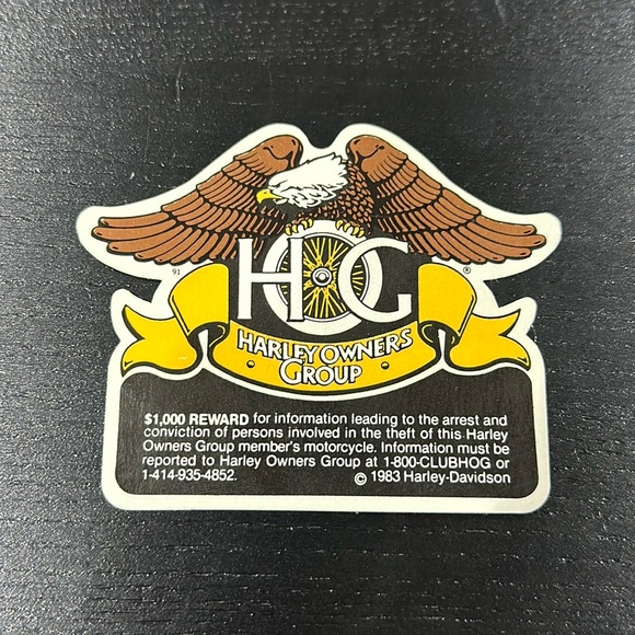 Harley-Davidson | Other | Harleydavidson Hog 8s Reward Request Decal ...